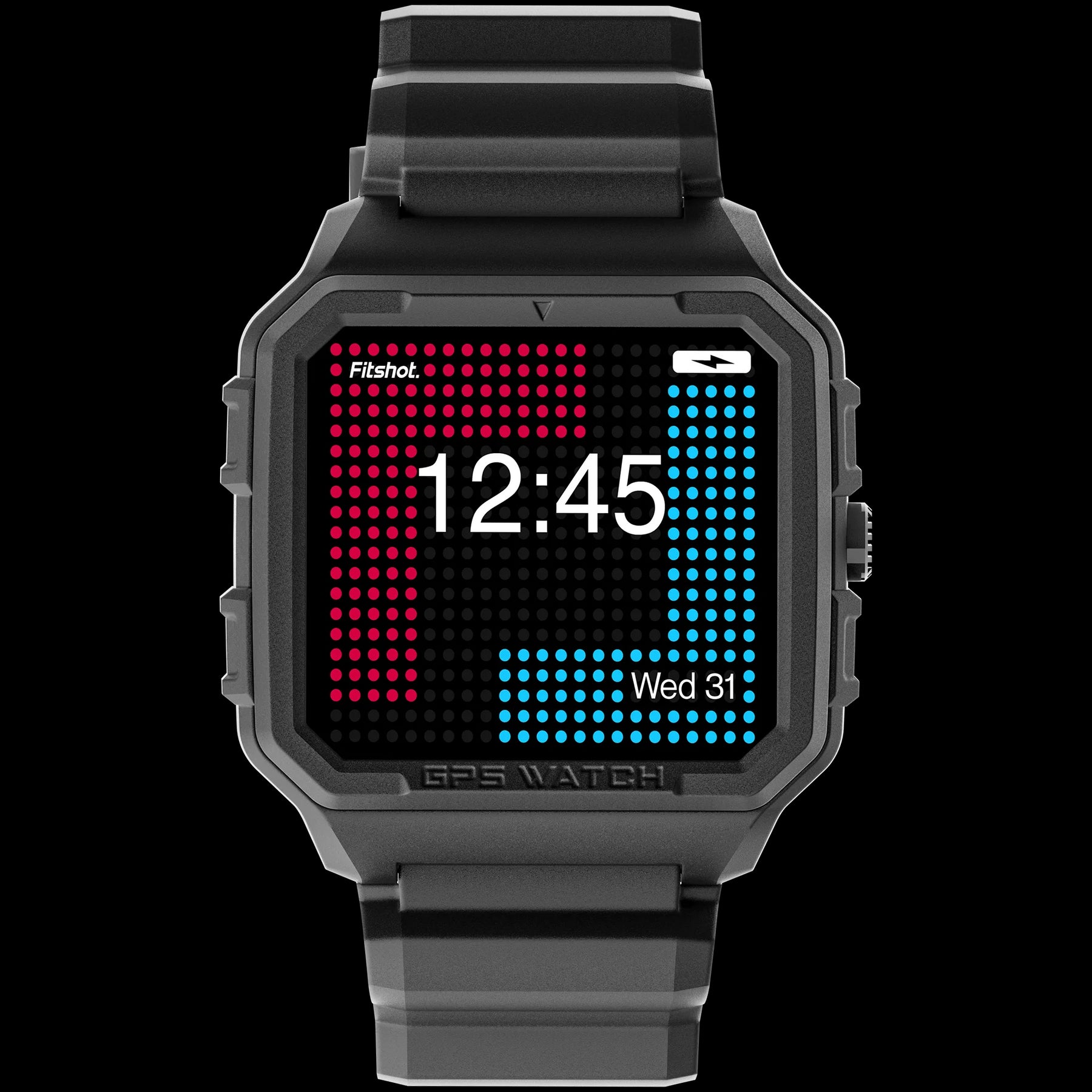 Fitshot Axis Smartwatch - Inbuilt GPS I Compass l 15 Days Battery ...